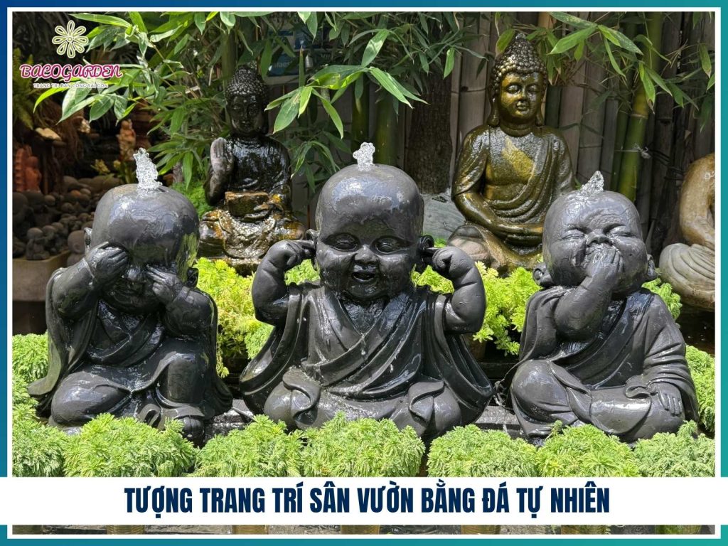 20+ mẫu tượng trang trí sân vườn đẹp ấn tượng NHẤT